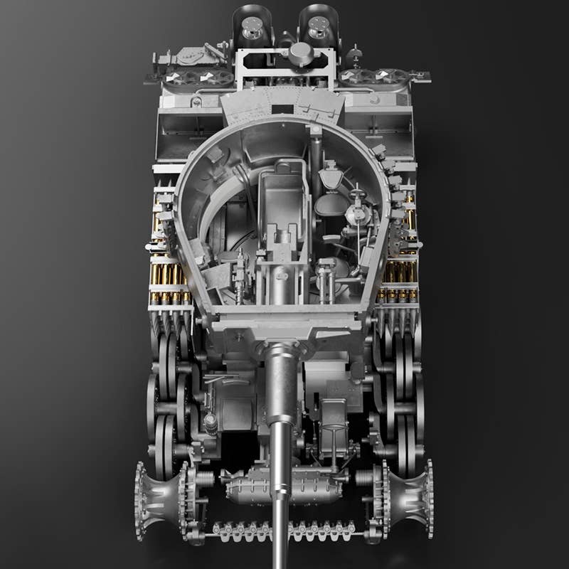 Multi-Material Kit: German Heavy Tank Tiger I Late Production Type ...