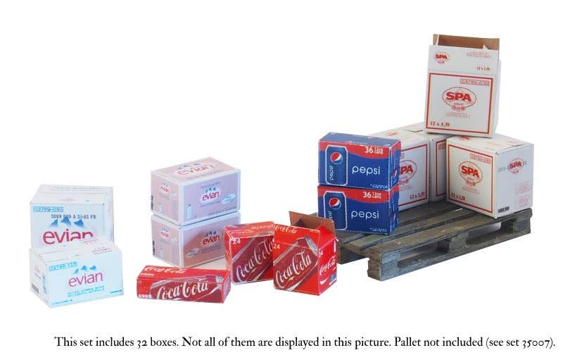Cardboard Boxes Water and Soda Drinks | HLJ.com