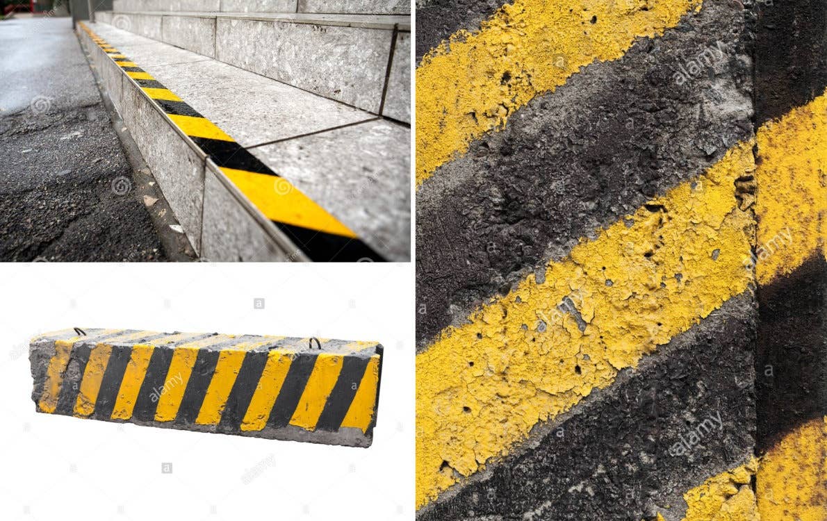 Diorama Accessory Floor Warning Pattern Marking Decal | HLJ.com