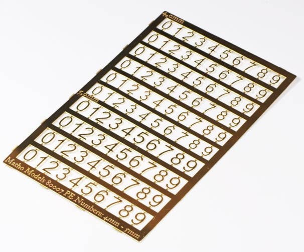 PE Numbers: 4mm - 5mm | HLJ.com