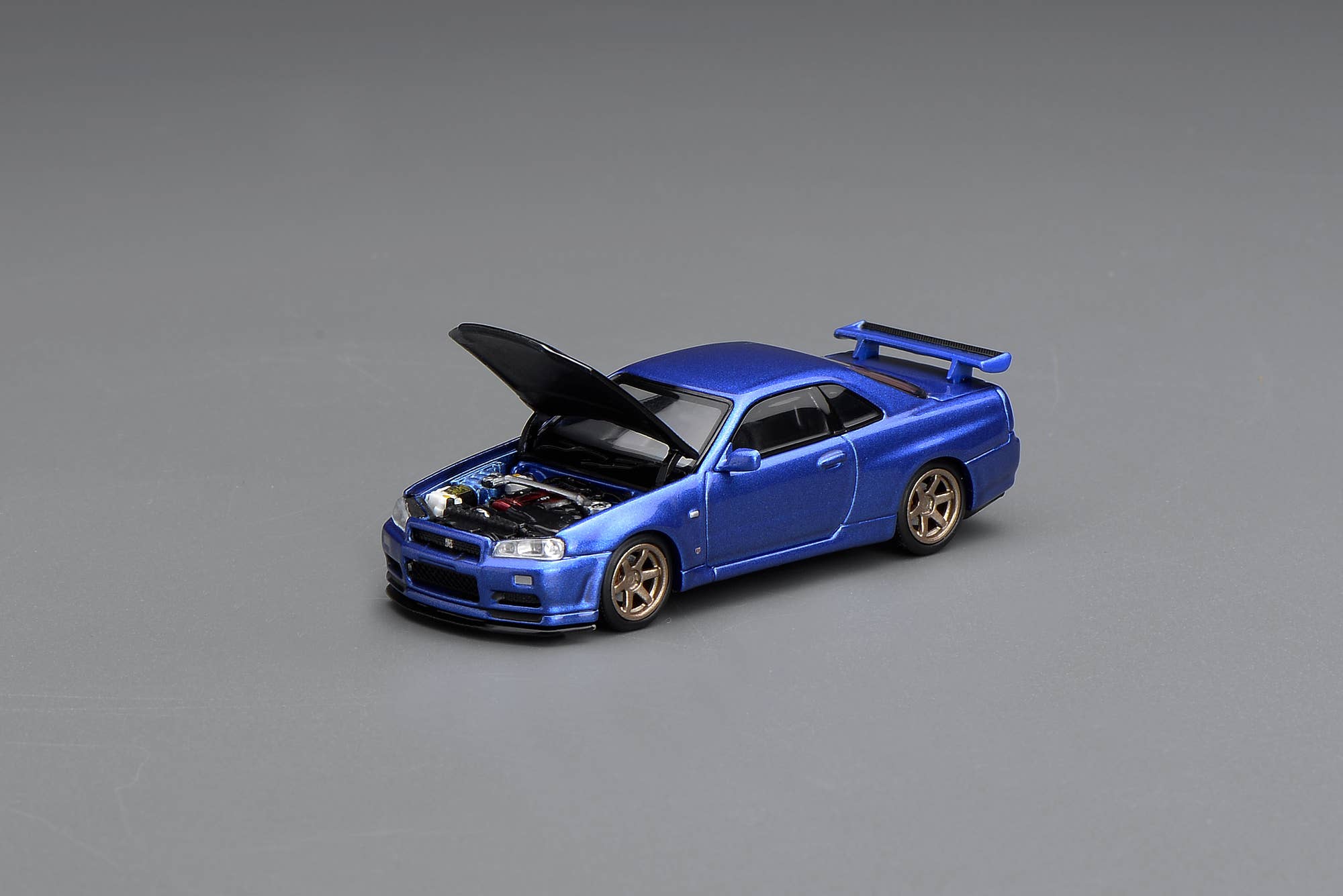 Nissan Skyline Gt-R (R34) V-Spec Ii Customized Carbon Fiber Hood ...
