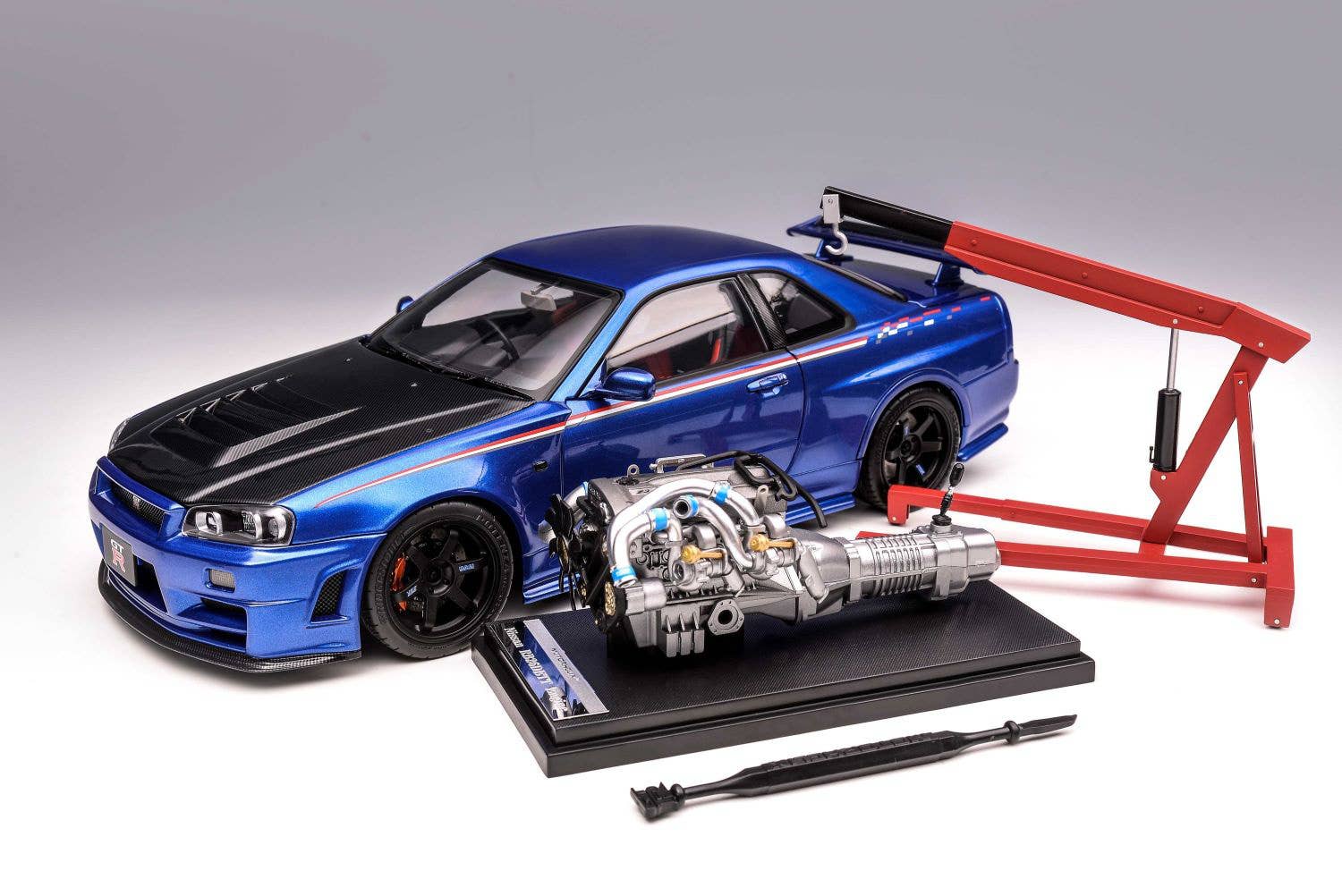 Nissan Skyline Gt-R (R34) Nismo Customized Carbon Bonnet Version ...