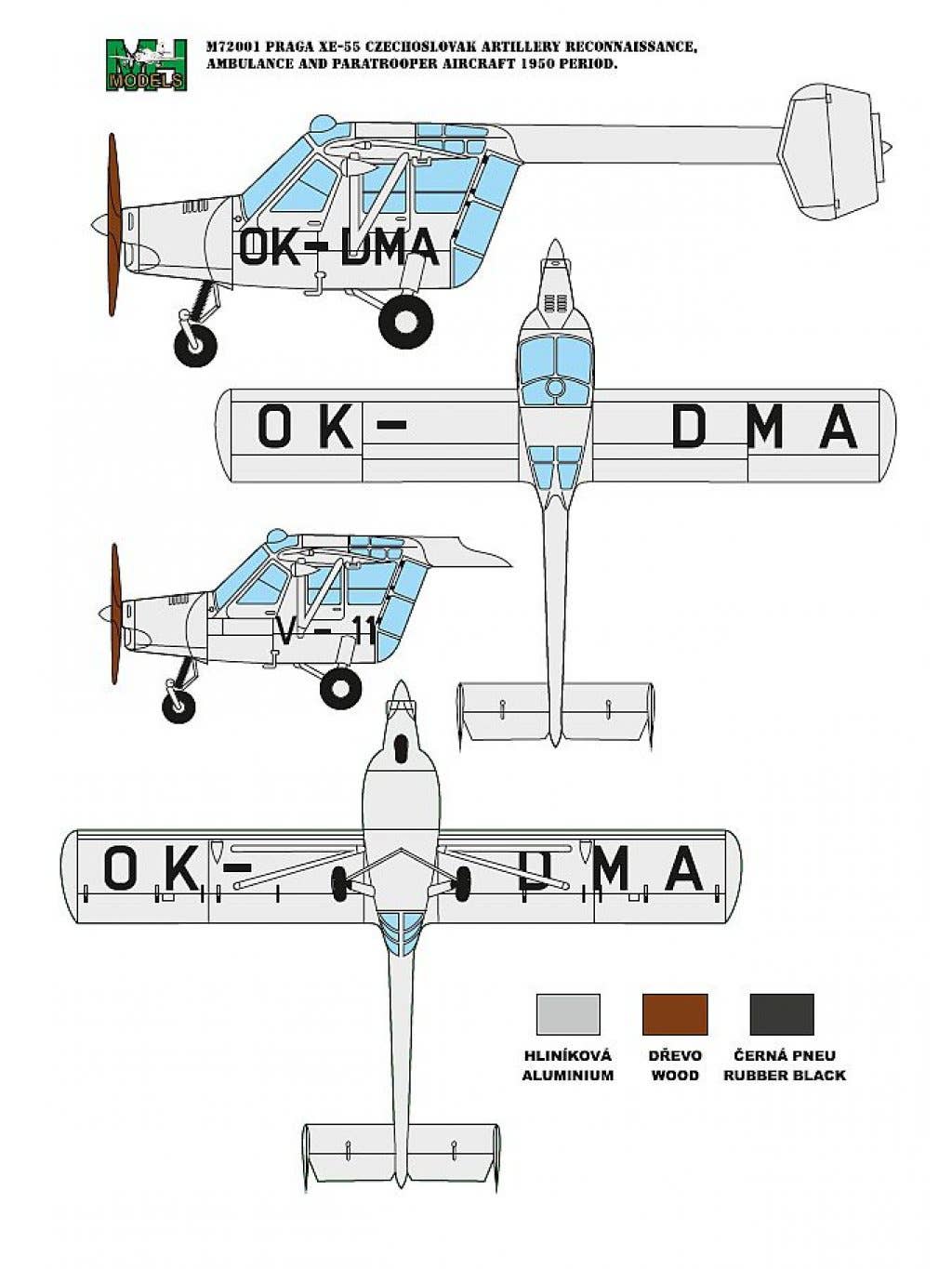 Praga XE-55 Czechoslovak artillery reconnaissance, ambulance and ...