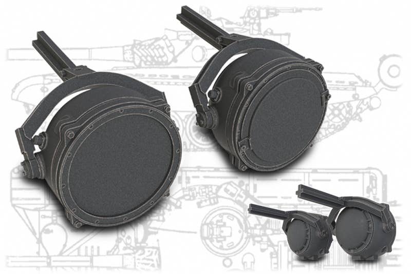 Infra-red searchlight L-2GM for T-72 (4 pcs) | HLJ.com