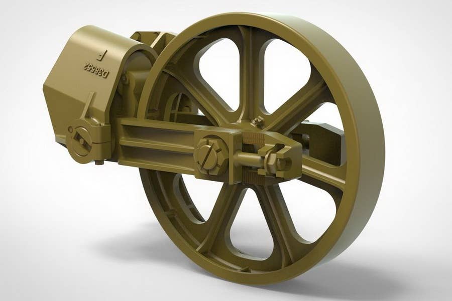 US Light Tank M3 Idler Set (early) | HLJ.com