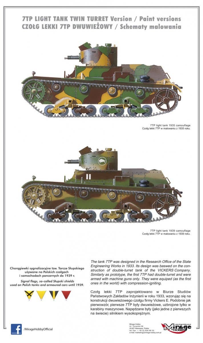 7TP Light Tank "Twin Turret" | HLJ.com
