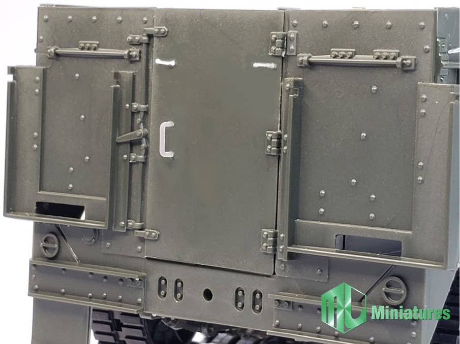 WWII US Army M3/M16 Half Track Detail Up Set Ver.2 [for: Tamiya MM35070 ...