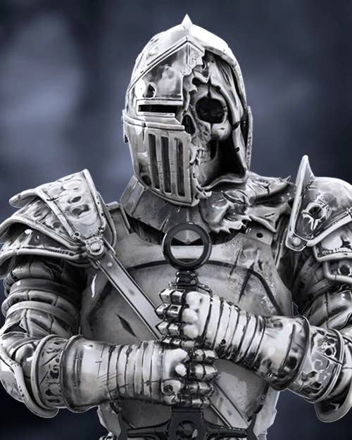 Hell Chamber: The Phantom Knight by Rob Bowyer 10inch Porcelain Incense ...