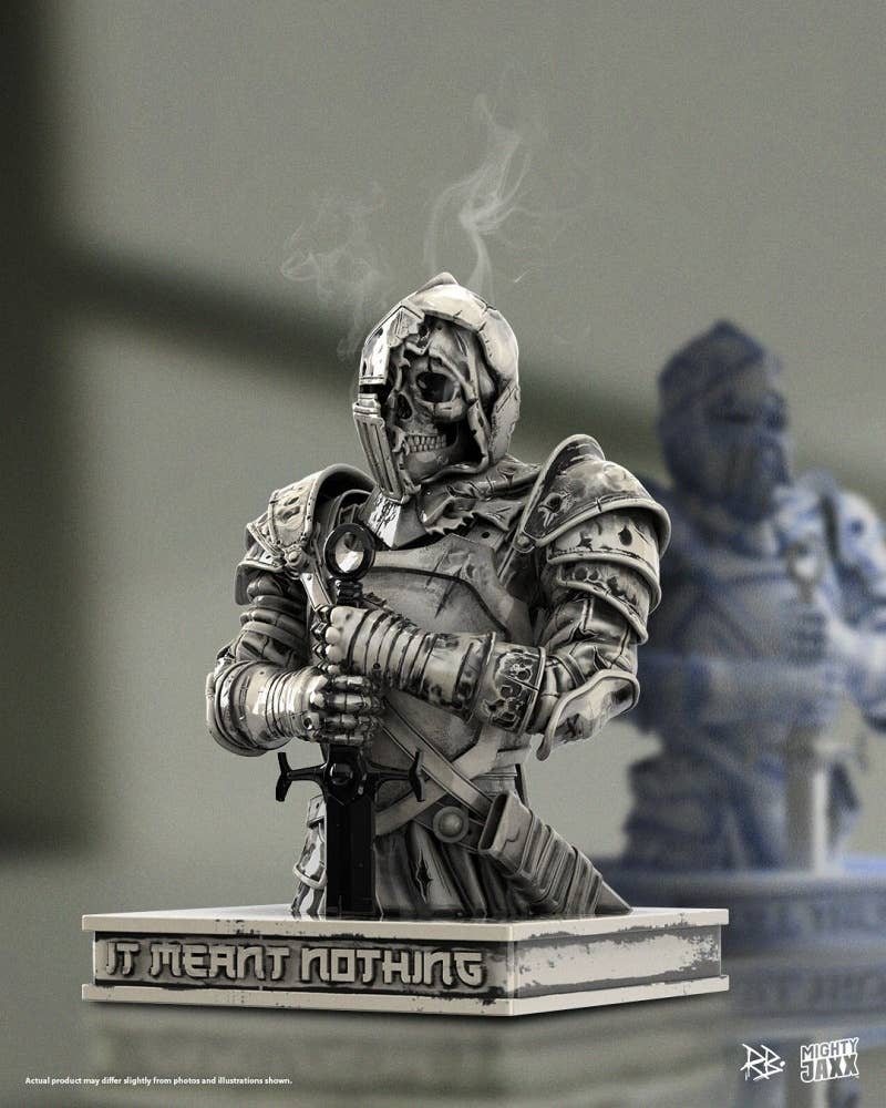 Hell Chamber: The Phantom Knight by Rob Bowyer 10inch Porcelain Incense ...