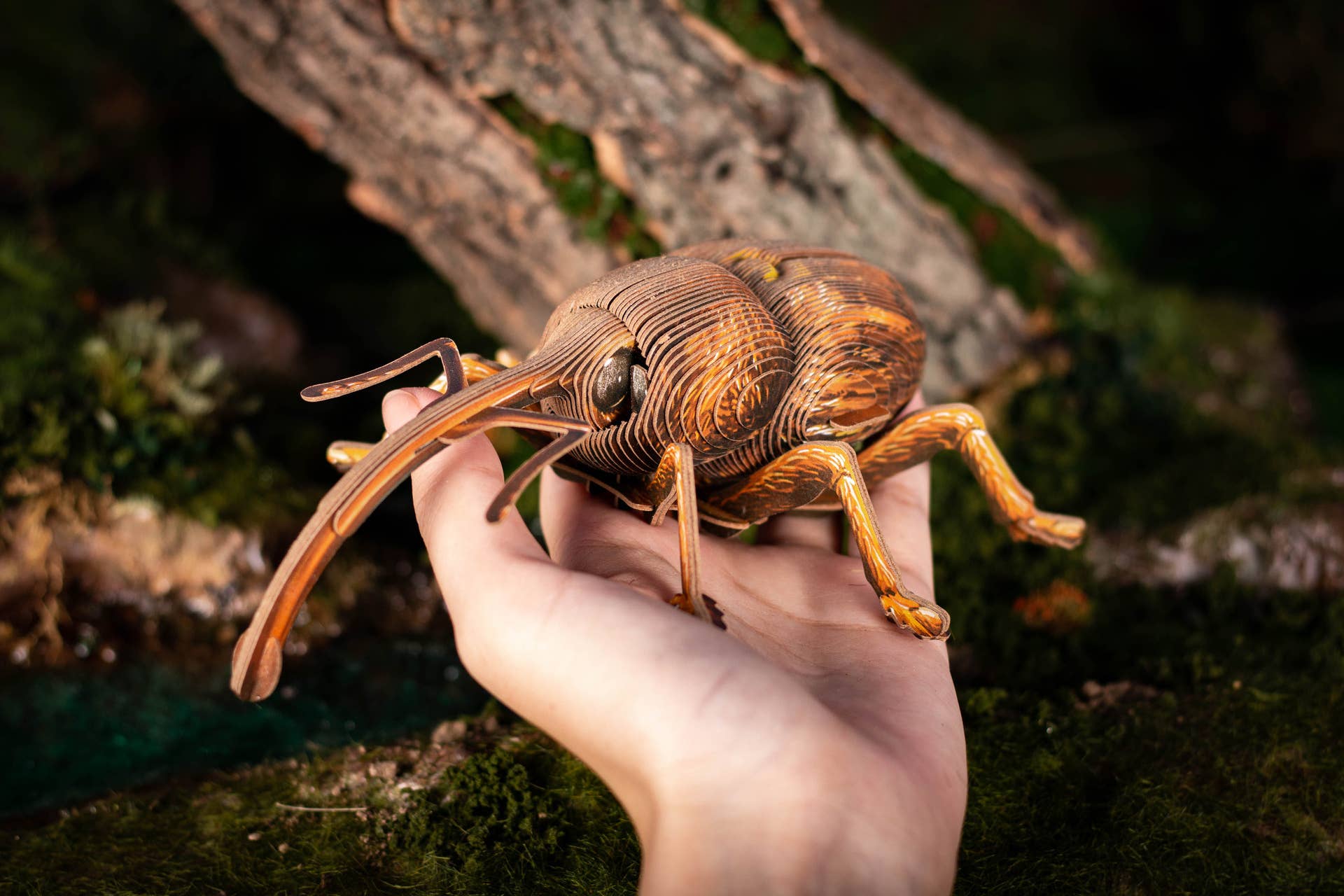 3D Kraft Paper Puzzle Weevil | HLJ.com