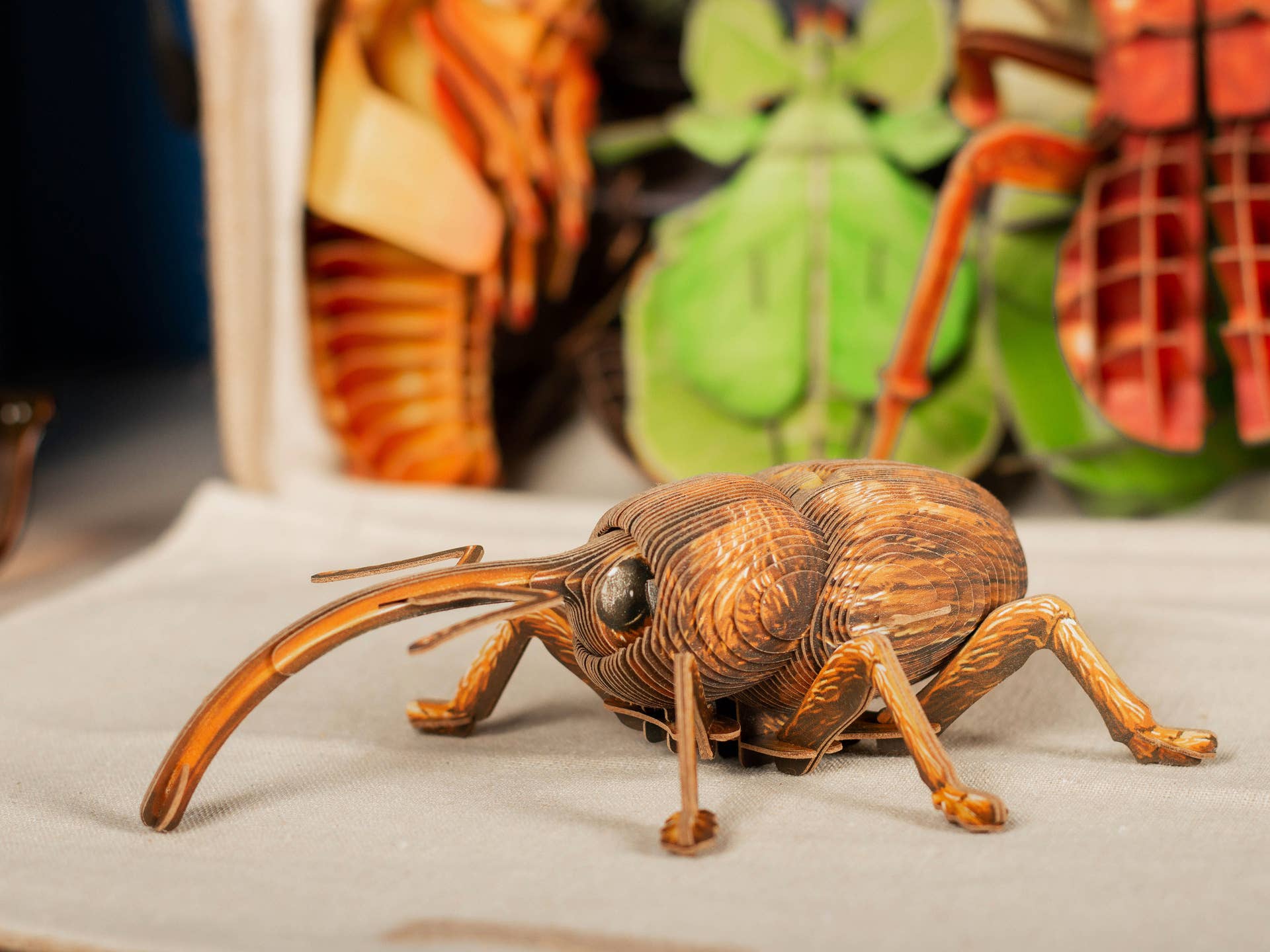 3D Kraft Paper Puzzle Weevil | HLJ.com