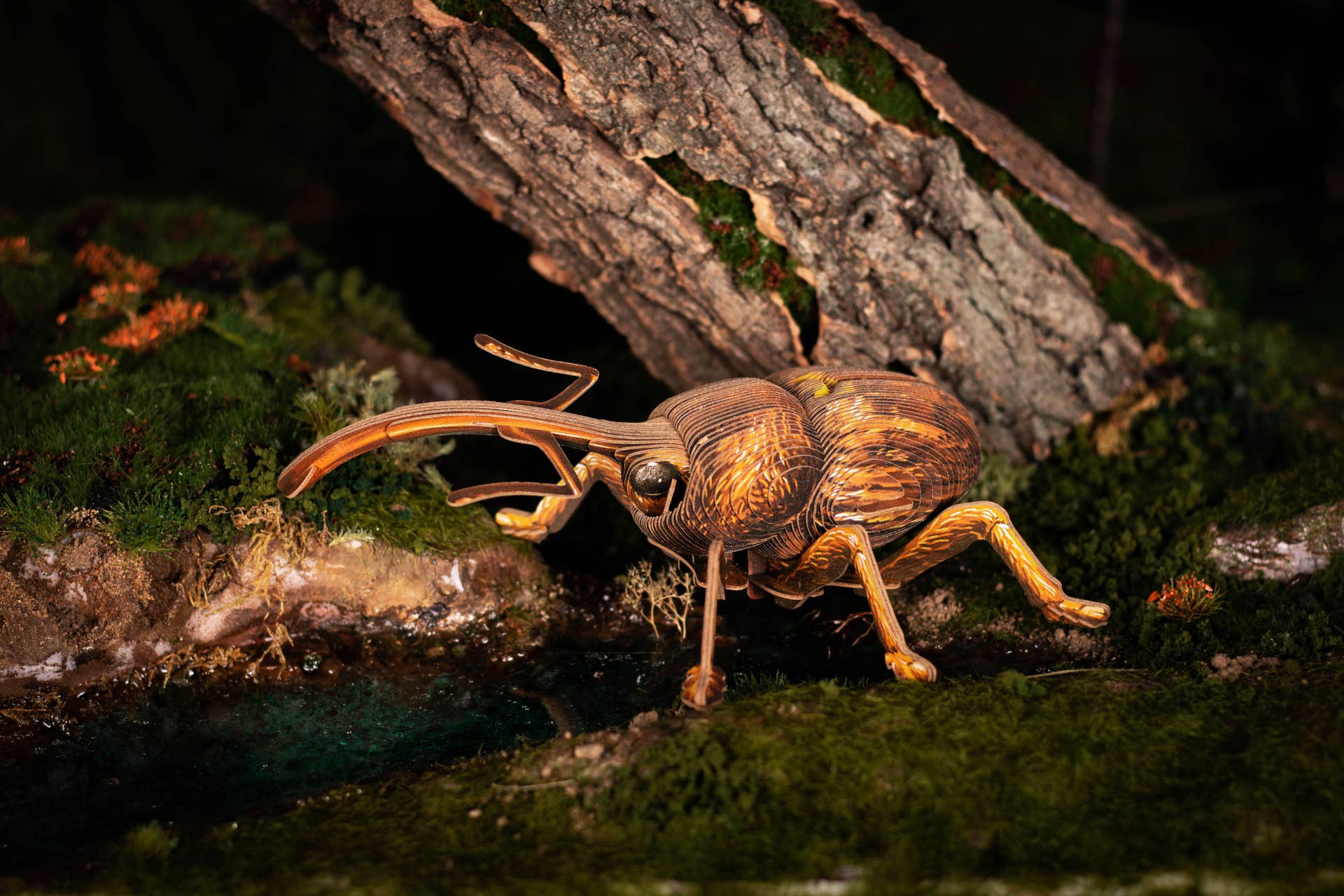 3D Kraft Paper Puzzle Weevil | HLJ.com