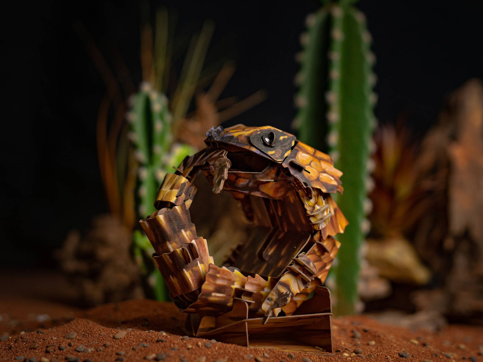 3D Kraft Paper Puzzle Armadillo Lizard | HLJ.com