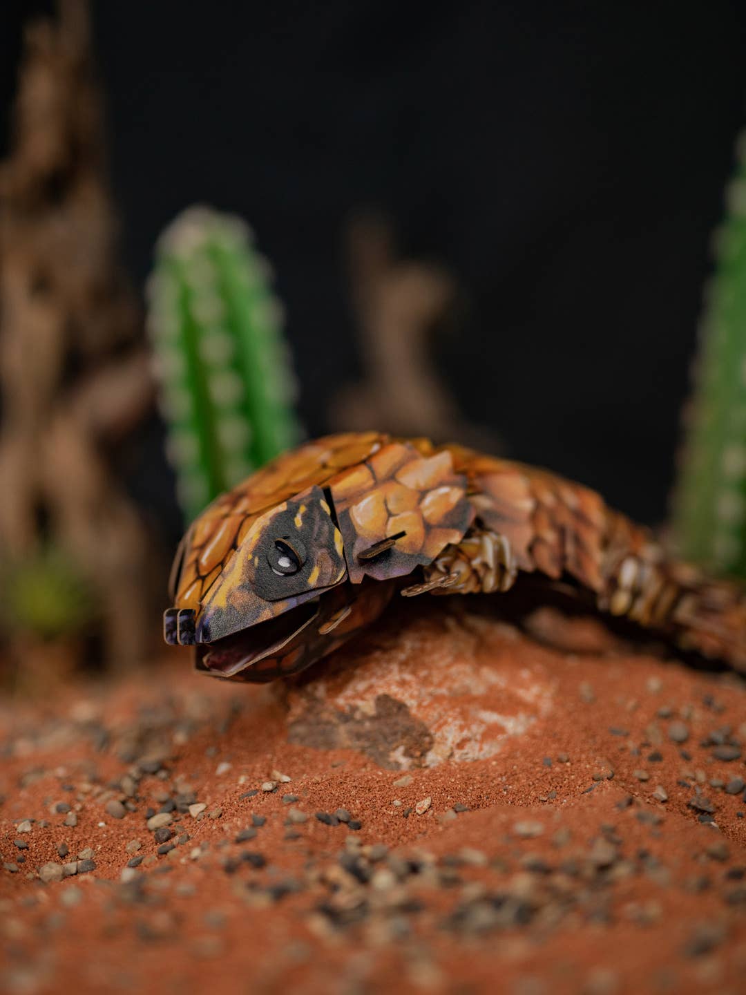 3D Kraft Paper Puzzle Armadillo Lizard | HLJ.com