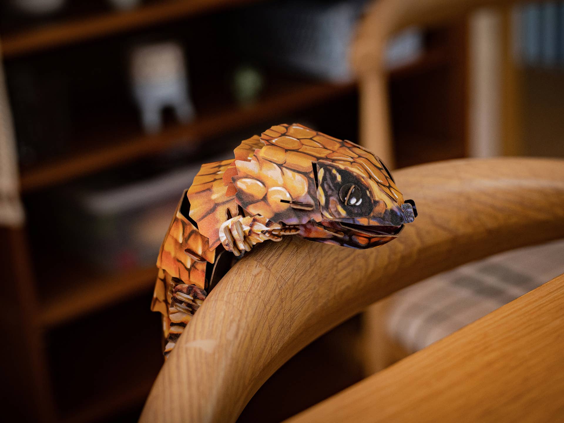 3D Kraft Paper Puzzle Armadillo Lizard | HLJ.com