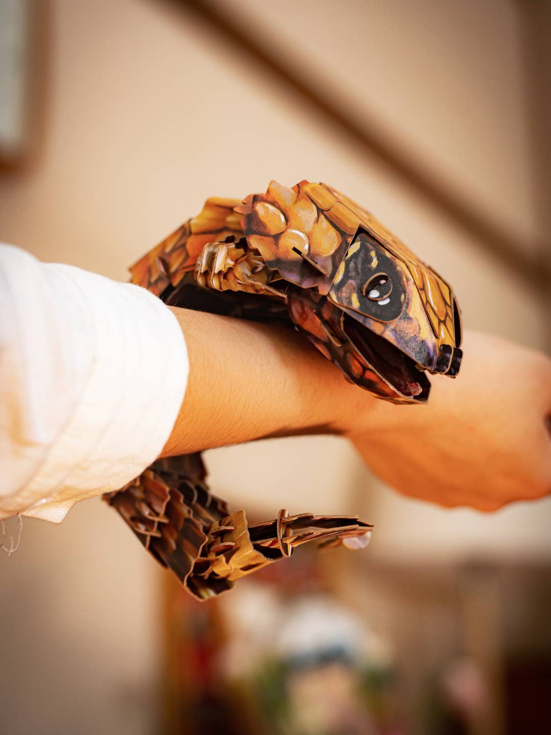 3D Kraft Paper Puzzle Armadillo Lizard | HLJ.com