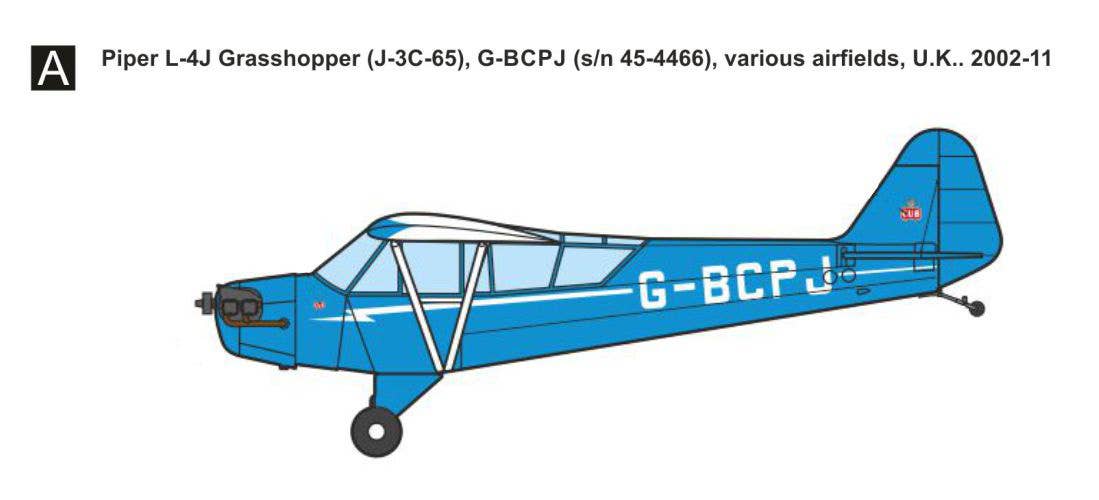 Piper L-4 Pleasure Flying (set of 2) | HLJ.com
