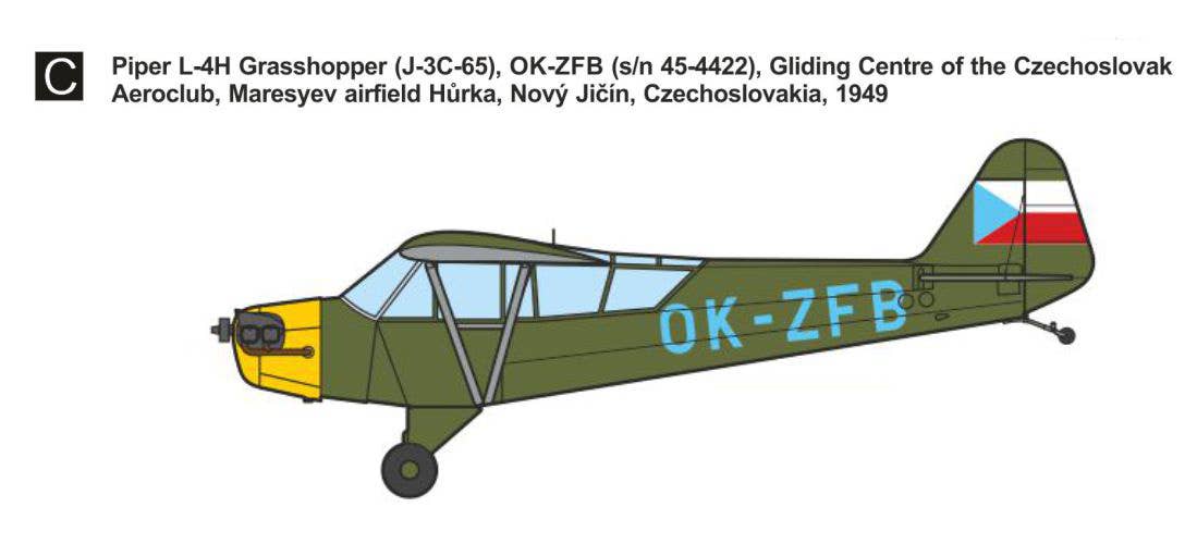 Piper L-4 Pleasure Flying (set of 2) | HLJ.com