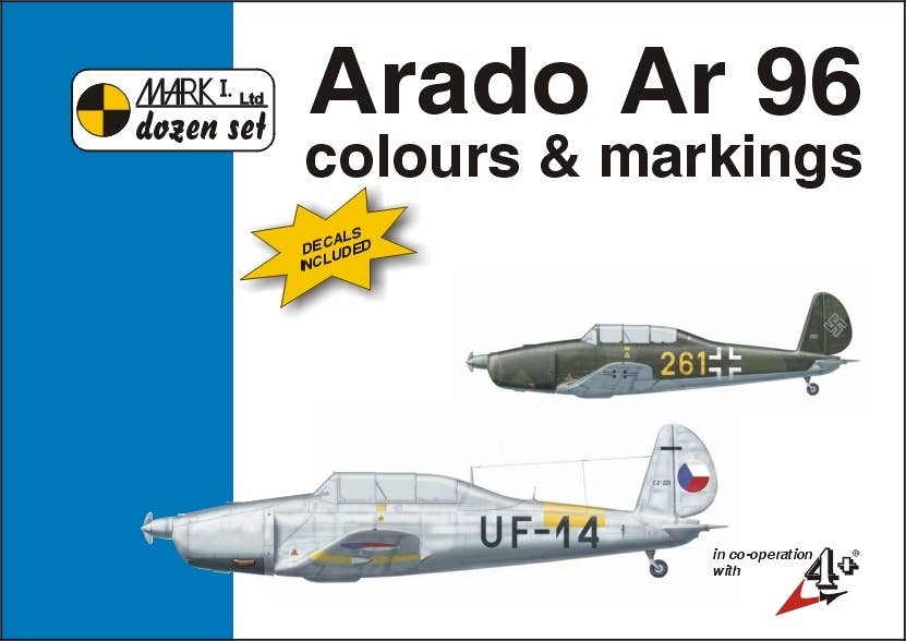 Arado Ar 96 Colours & Markings + Decals 1/72 | HLJ.com