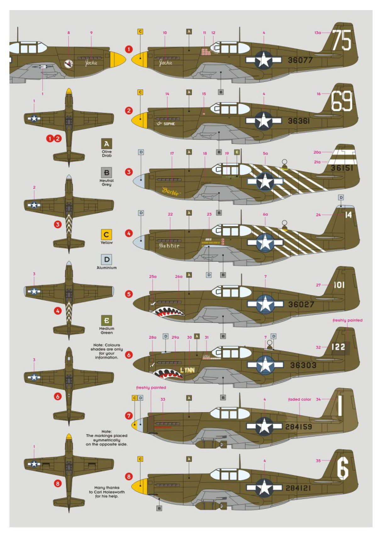 P-51A/A-36A over China, Burma and India | HLJ.com