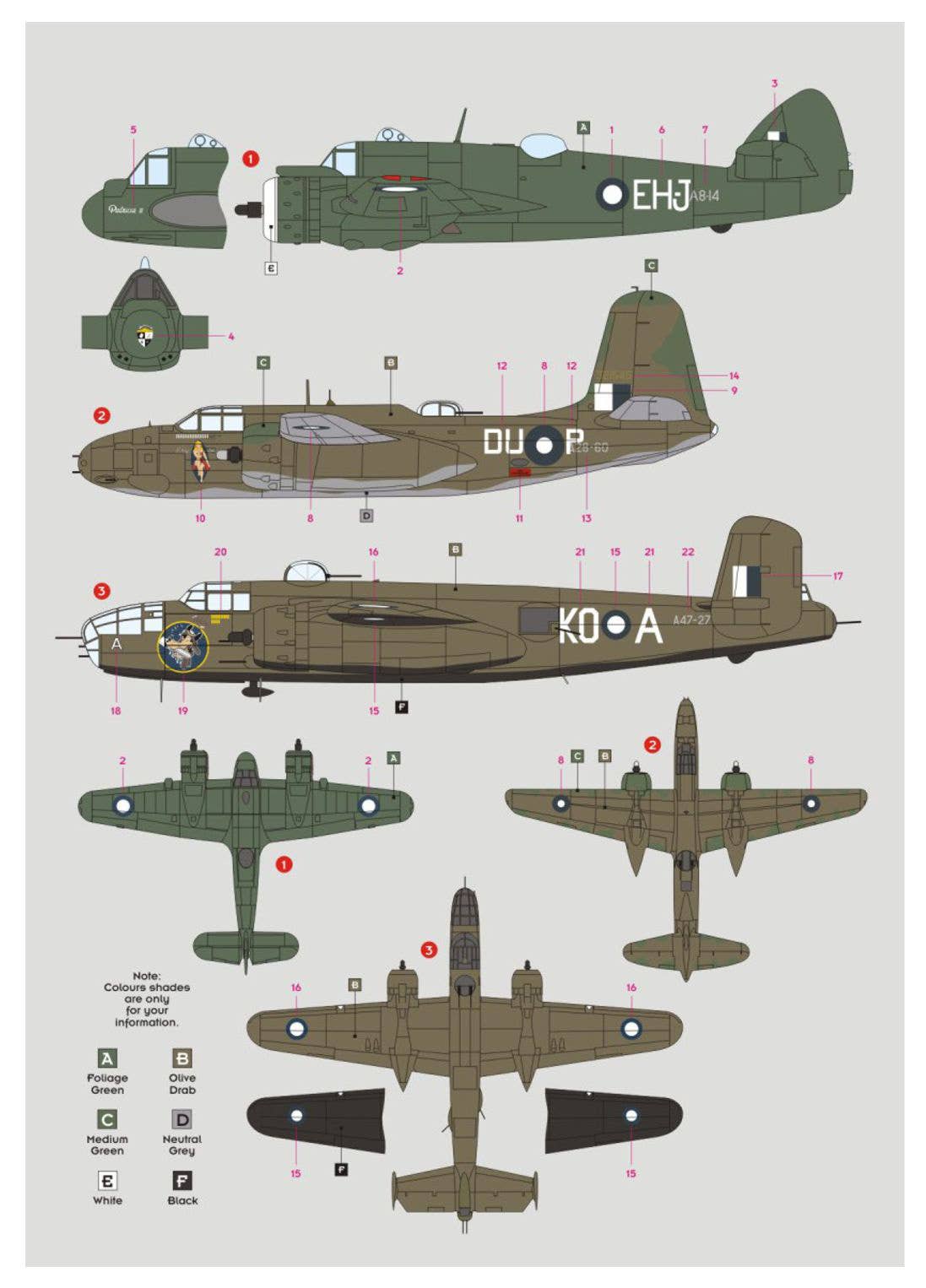 WWII RAAF Twins Pt.2: Beaufighter, Boston, Mitchell | HLJ.com