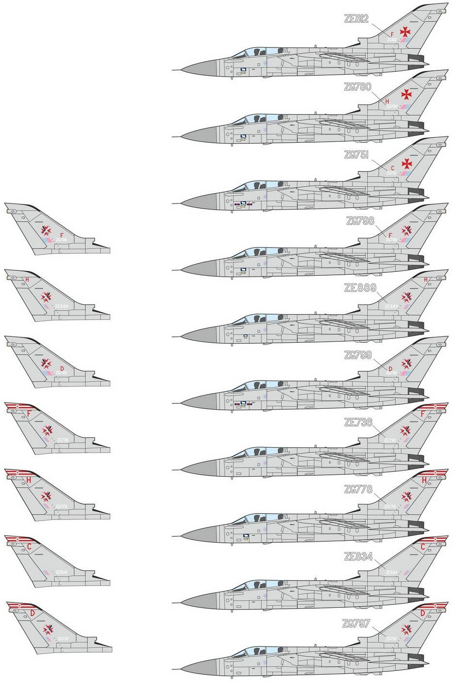 No.1435 Flt. Tornado F.3 | HLJ.com