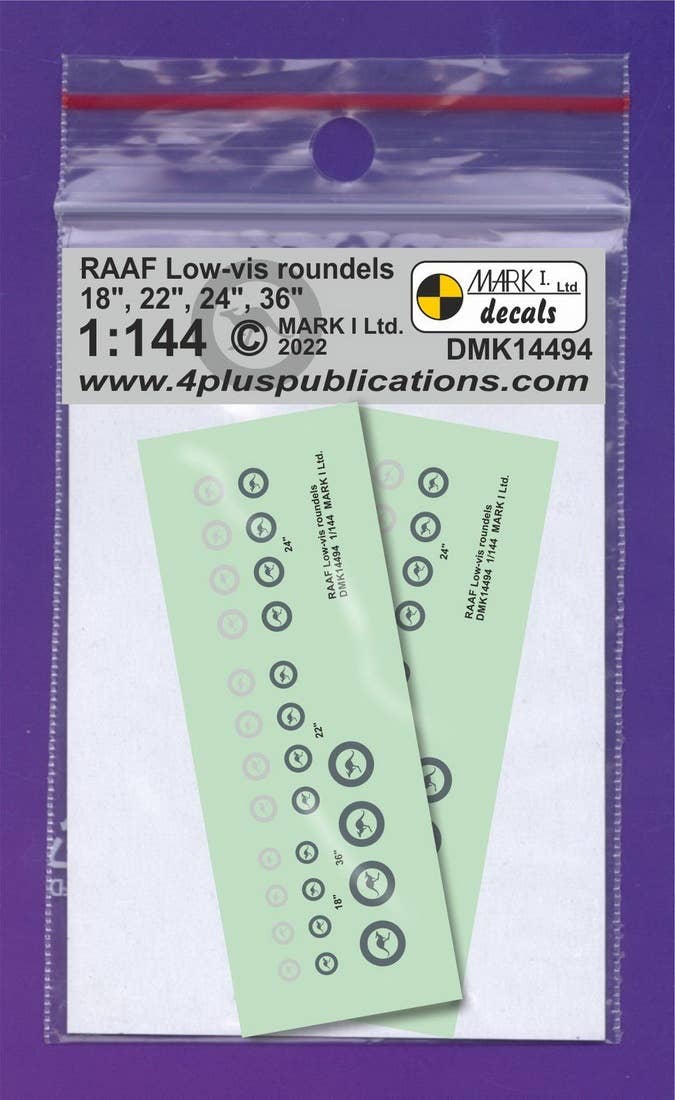 RAAF Low-vis roundels, 2 sets | HLJ.com