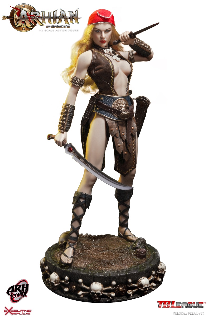 Tbleague Pl2018 114 Arhian Pirate Action Figure