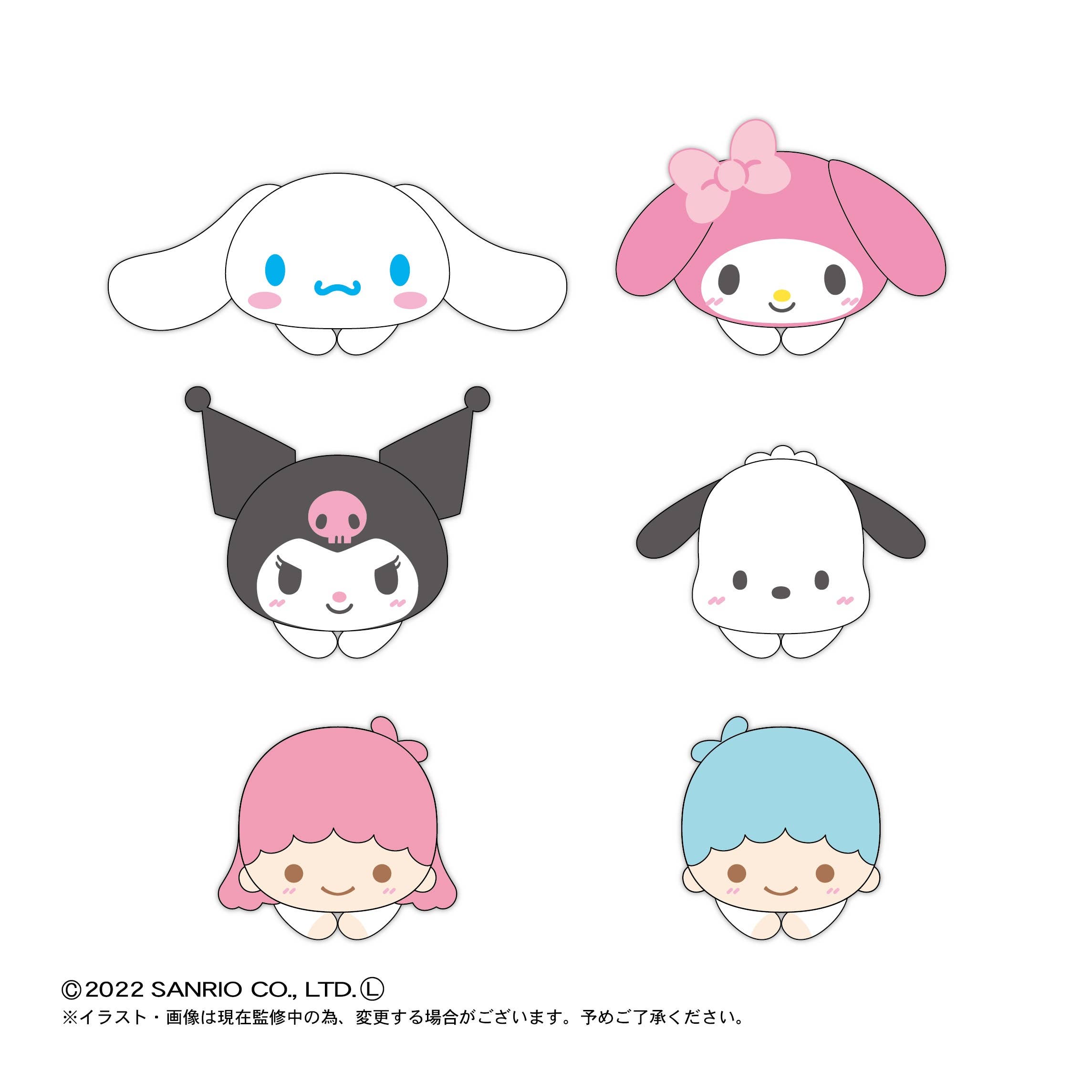 Sanrio characters: Hug x character Collection 1Box 6pcs | HLJ.com