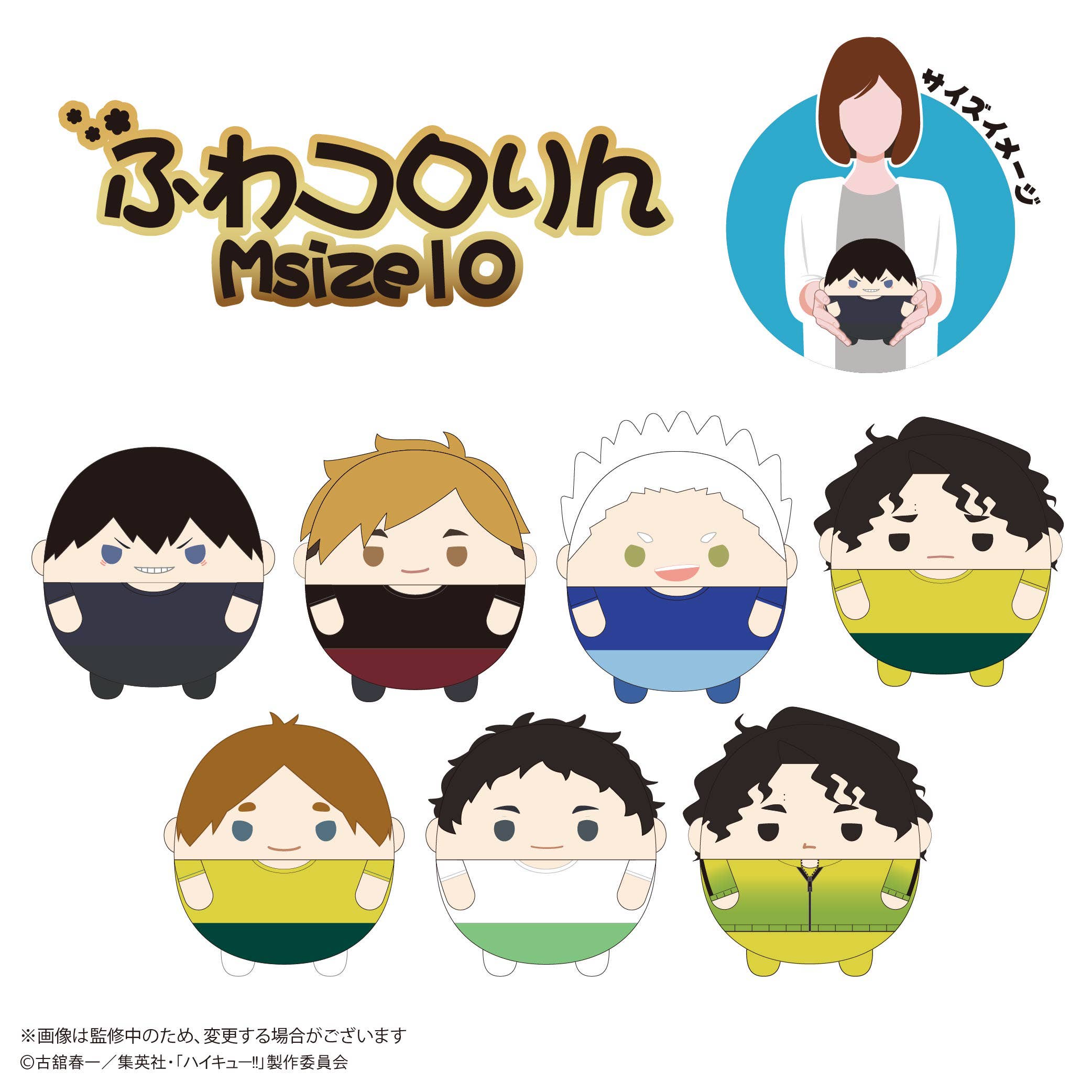 Hq-79 Haikyu!! Fuwakororin Msize 10 F: Eikichi Chigaya | HLJ.com