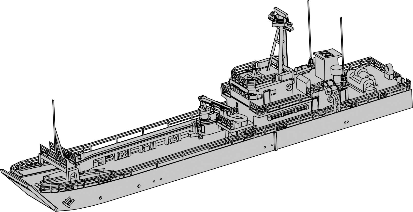 Maritime Self-Defense Force Transport Boat Type 1 | HLJ.com