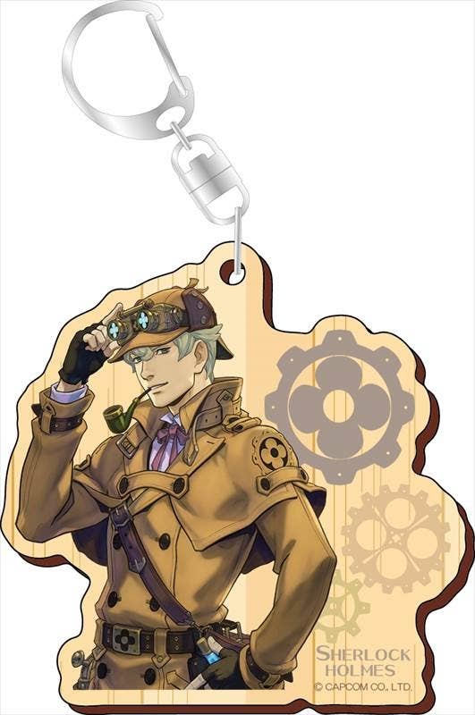 Ace Attorney 2: Wood Die-cut Keychain 3 Sherlock Holmes | HLJ.com
