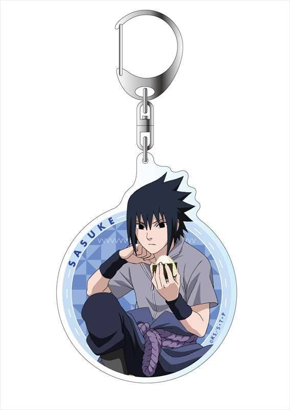 Naruto: Newly Drawn Sasuke Uchiha Acrylic Keychain | HLJ.com