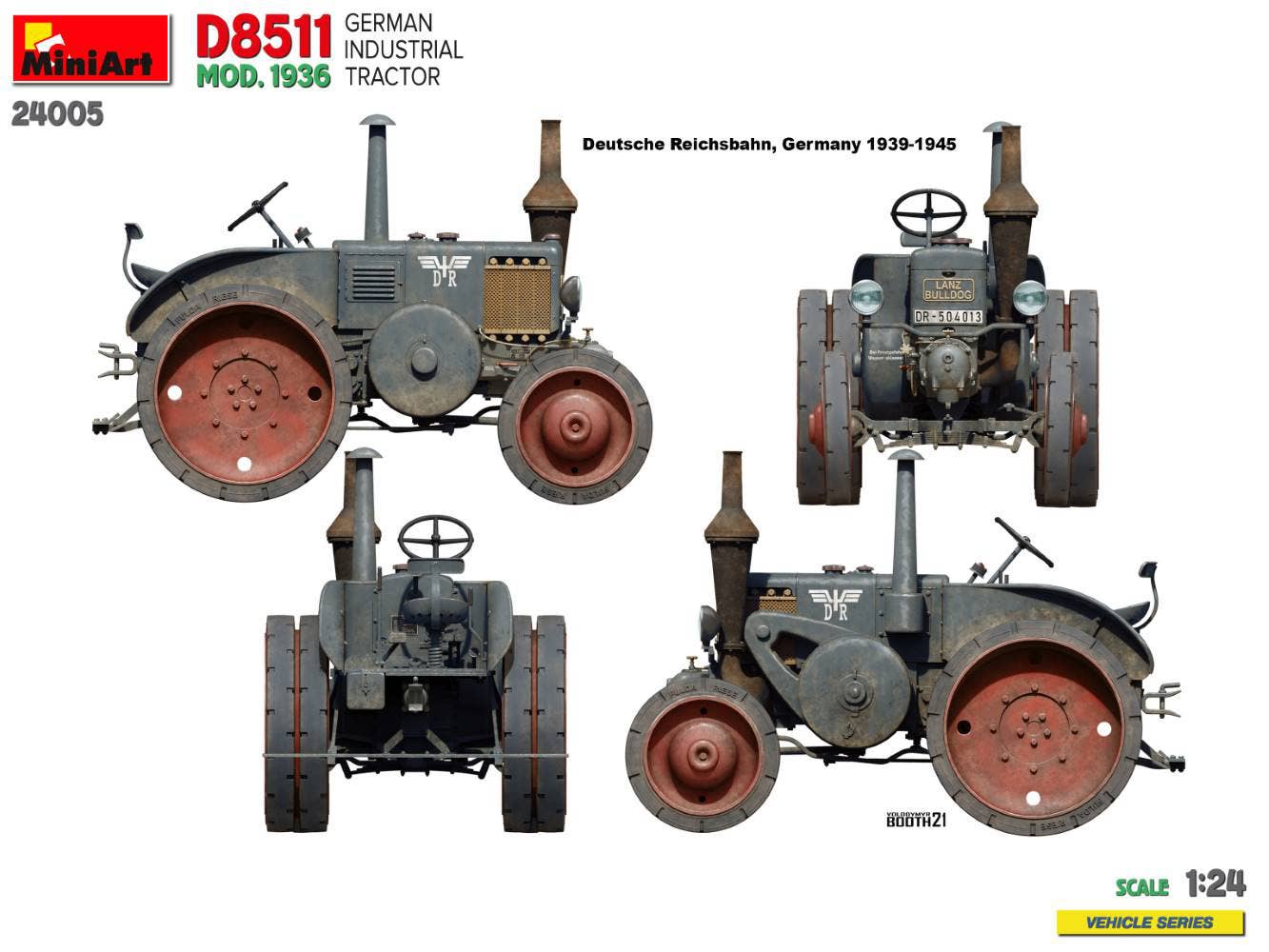 German Industrial Tractor D8511 MOD. 1936 | HLJ.com