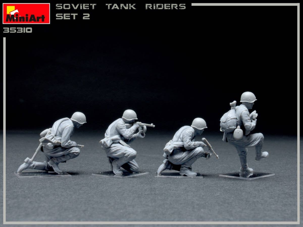 Soviet Infantry Tank Riders Set 2 | HLJ.com