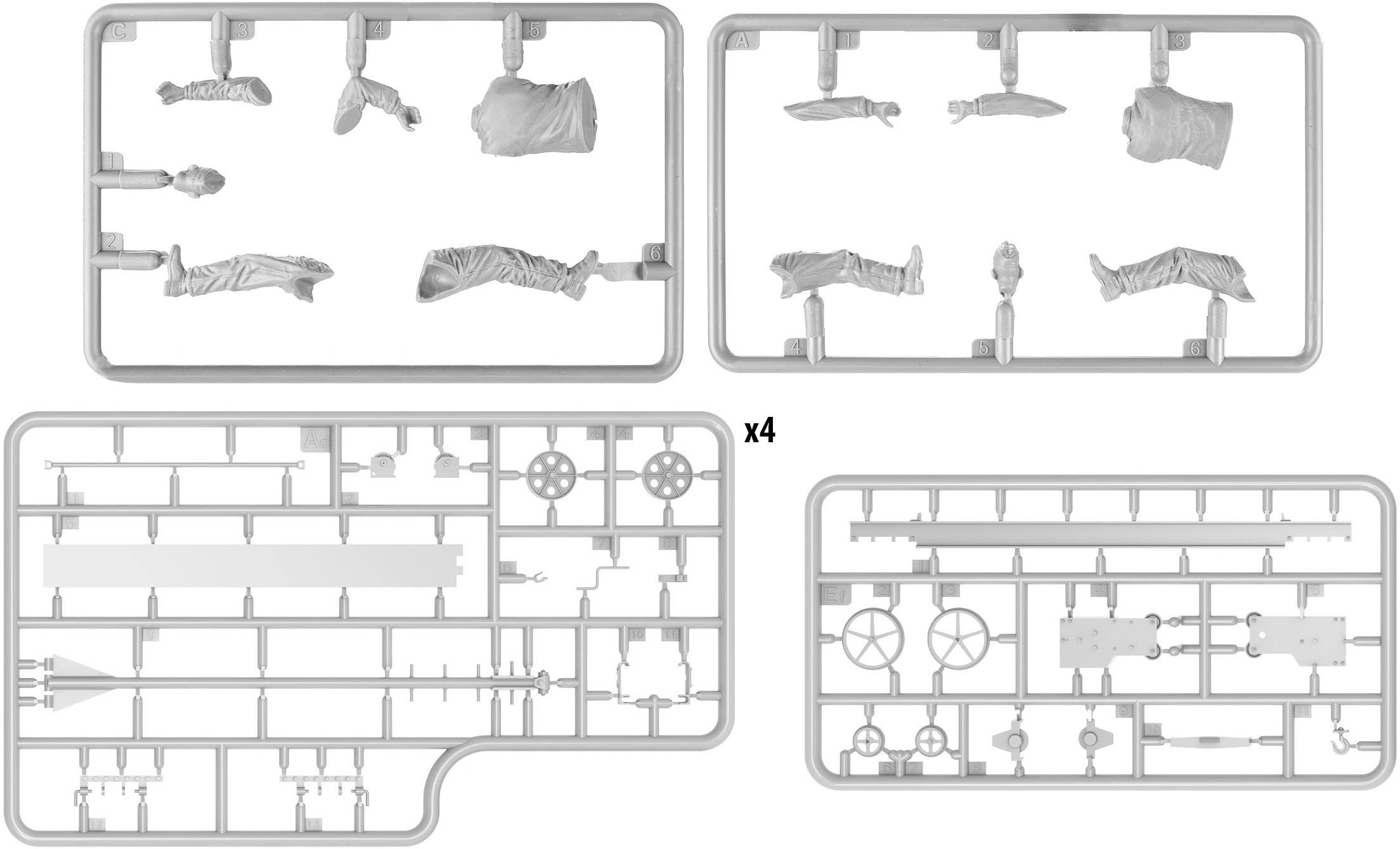 2 German Tank Soldiers (With Gantry Crane & Maybach HL120 Engine) | HLJ.com