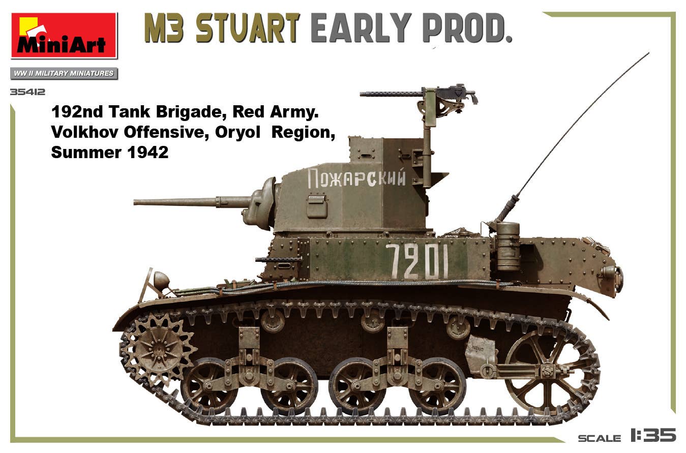 M3 Stuart Early Prod. | HLJ.com