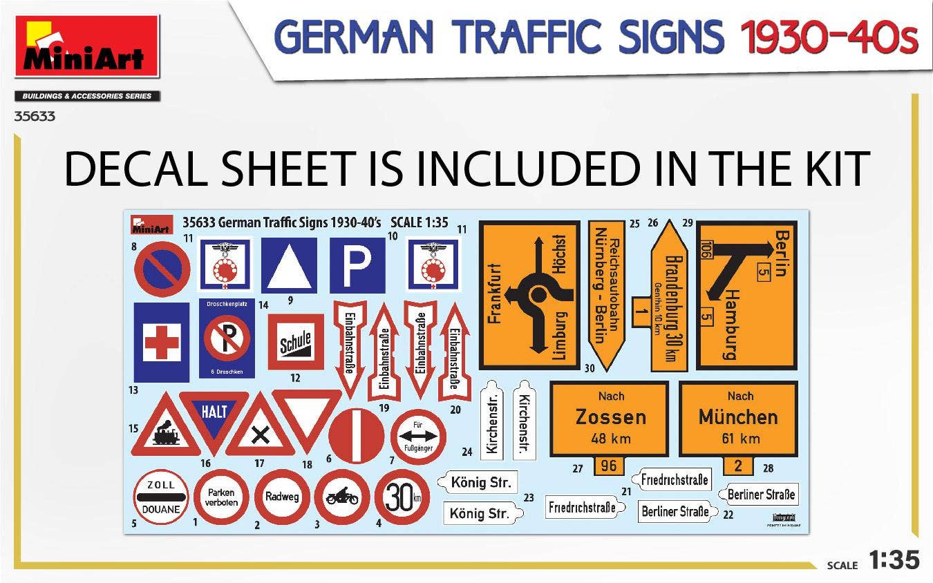 German Traffic Signs 1930-40s | HLJ.com