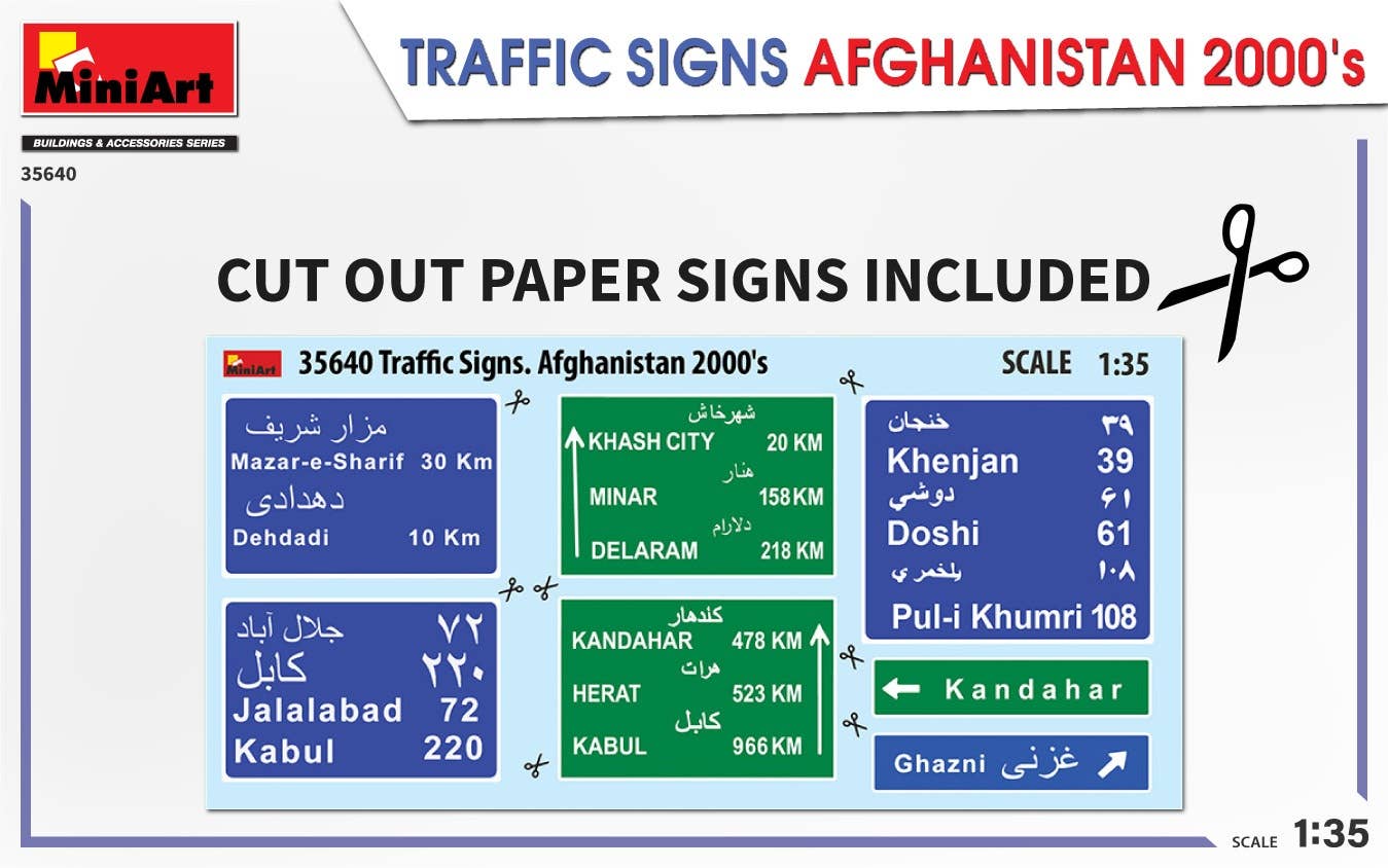 Traffic Signs Afghanistan 2000s | HLJ.com