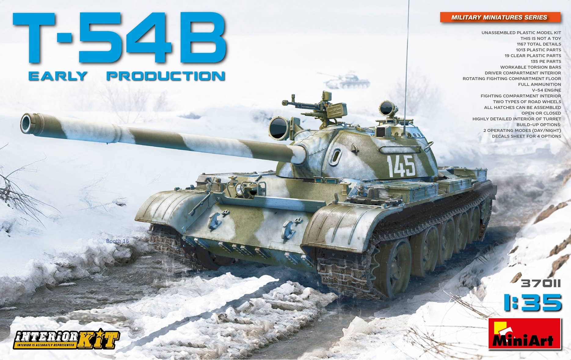 T-54B Soviet Middle Tank Early Production Full Interior | HLJ.com