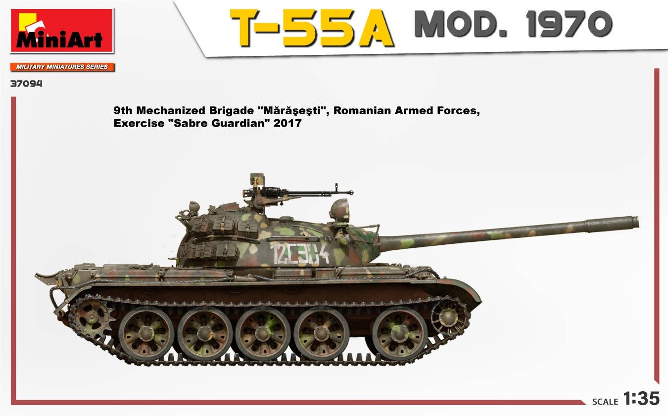T-55A Mod.1970 Full Interior (Internal Reproduction) | HLJ.com