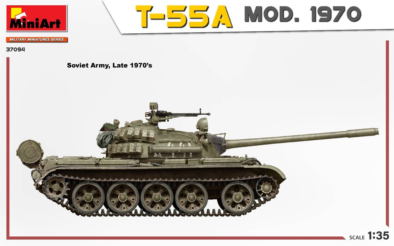 T-55A Mod.1970 Full Interior (Internal Reproduction) | HLJ.com
