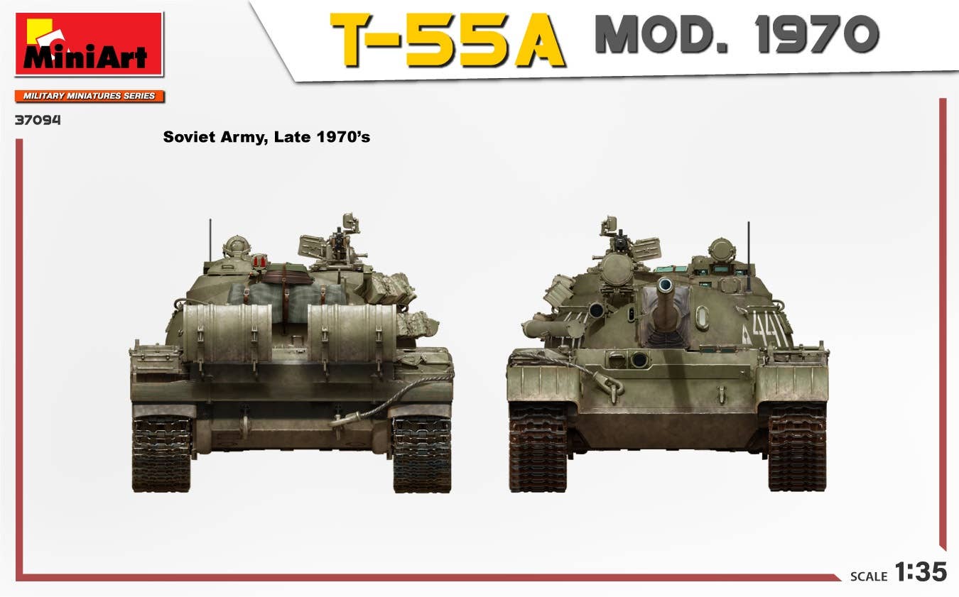 T-55A Mod.1970 Full Interior (Internal Reproduction) | HLJ.com