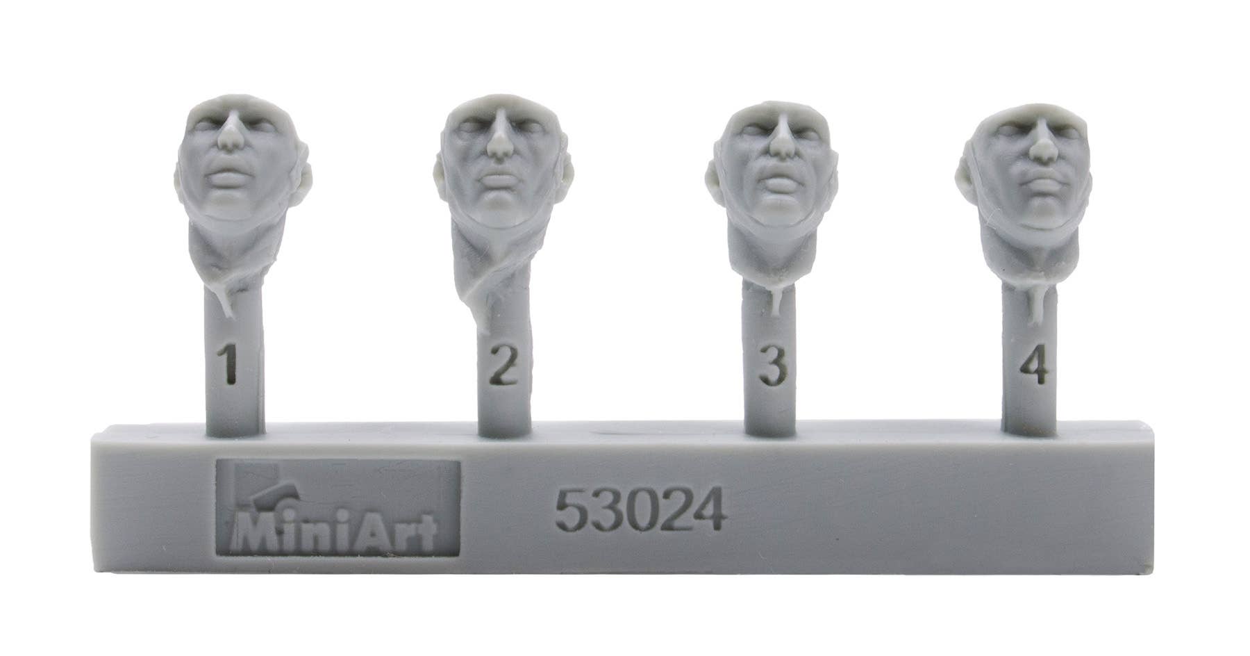 German Tank Riders Set 2. Resin Heads | HLJ.com