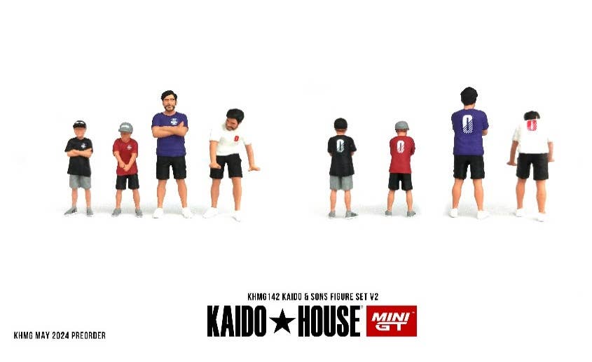 KAIDO HOUSE Figure Set Kaido & Sons V2 | HLJ.com