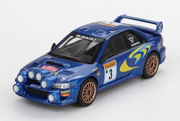 Subaru Impreza WRC98 Monte Carlo Rally 1998 3Rd Place Car #3 (Left-Hand ...