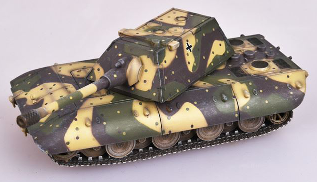 Germany WWII E-100 Heavy Tank with Krupp Turret Light and Shadow Color ...
