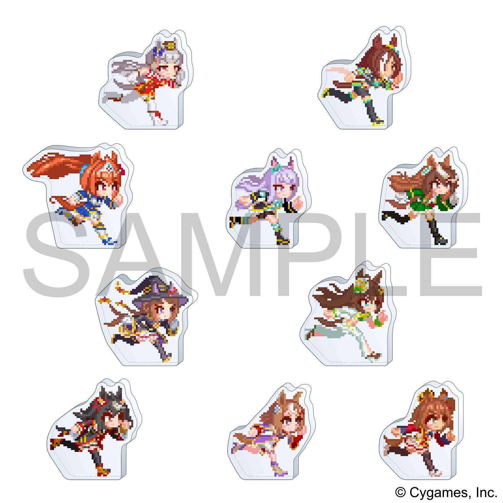 Uma Musume Pretty Derby Korotto Acrylic Figure Collection / Nekketsu ...