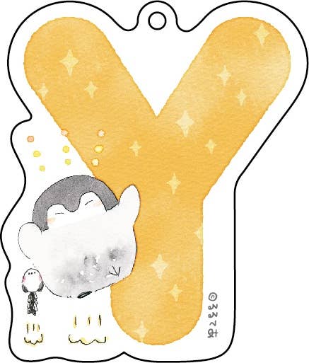 Koupen-Chan (Original Ver.): Initial Acrylic Keychain Y Yatta-! | HLJ.com