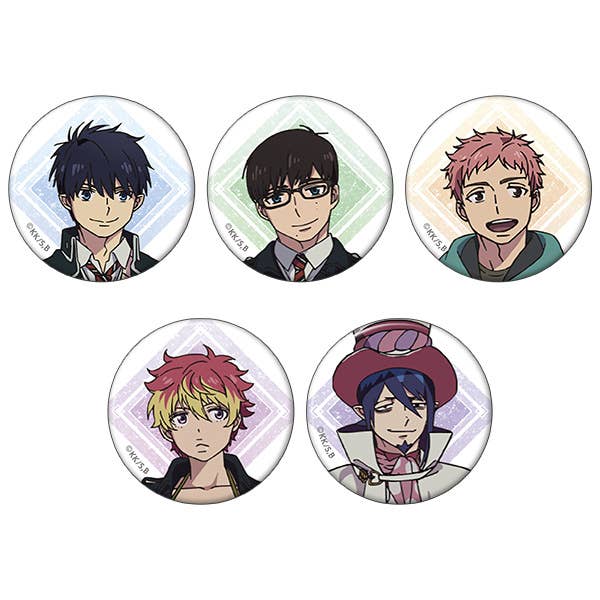 Blue Exorcist Yukinohate Edition: Character Badge Collection 1Box 5Pcs ...